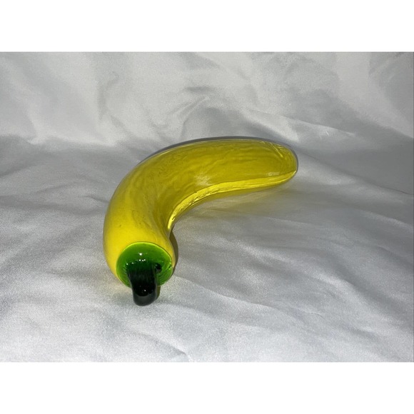 ArtGlass | Accents | New Hqt Handmade Home Design Yellow Banana Glass ...